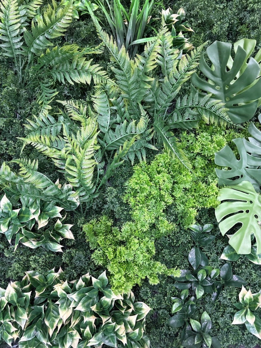 Artificial Hedge Tile Monstera 100x100cm – HG Living Co